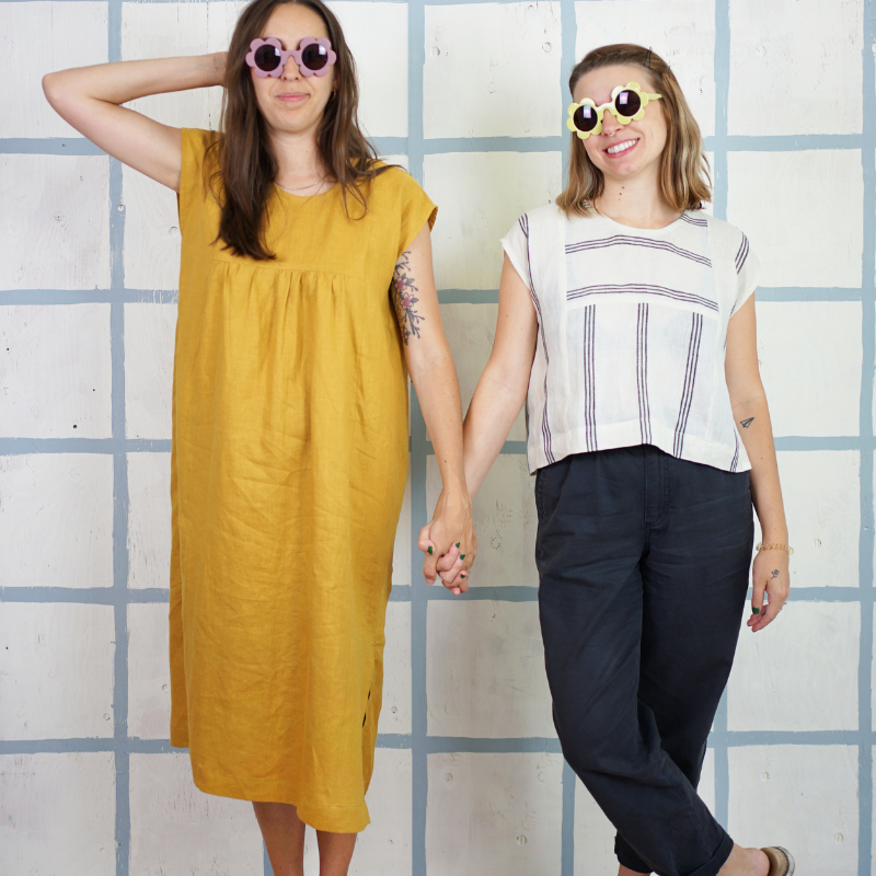 Matchy Matchy Sewing Club Skipper Top and Dress PDF Pattern